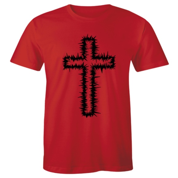 Half It | Shirts | Holy Cross Jesus Christian Inspiration Men Tshirt ...
